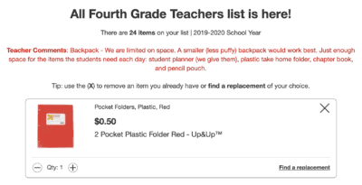 Target School List Assist: Easy Back-to-School Shopping - Jacksonville ...