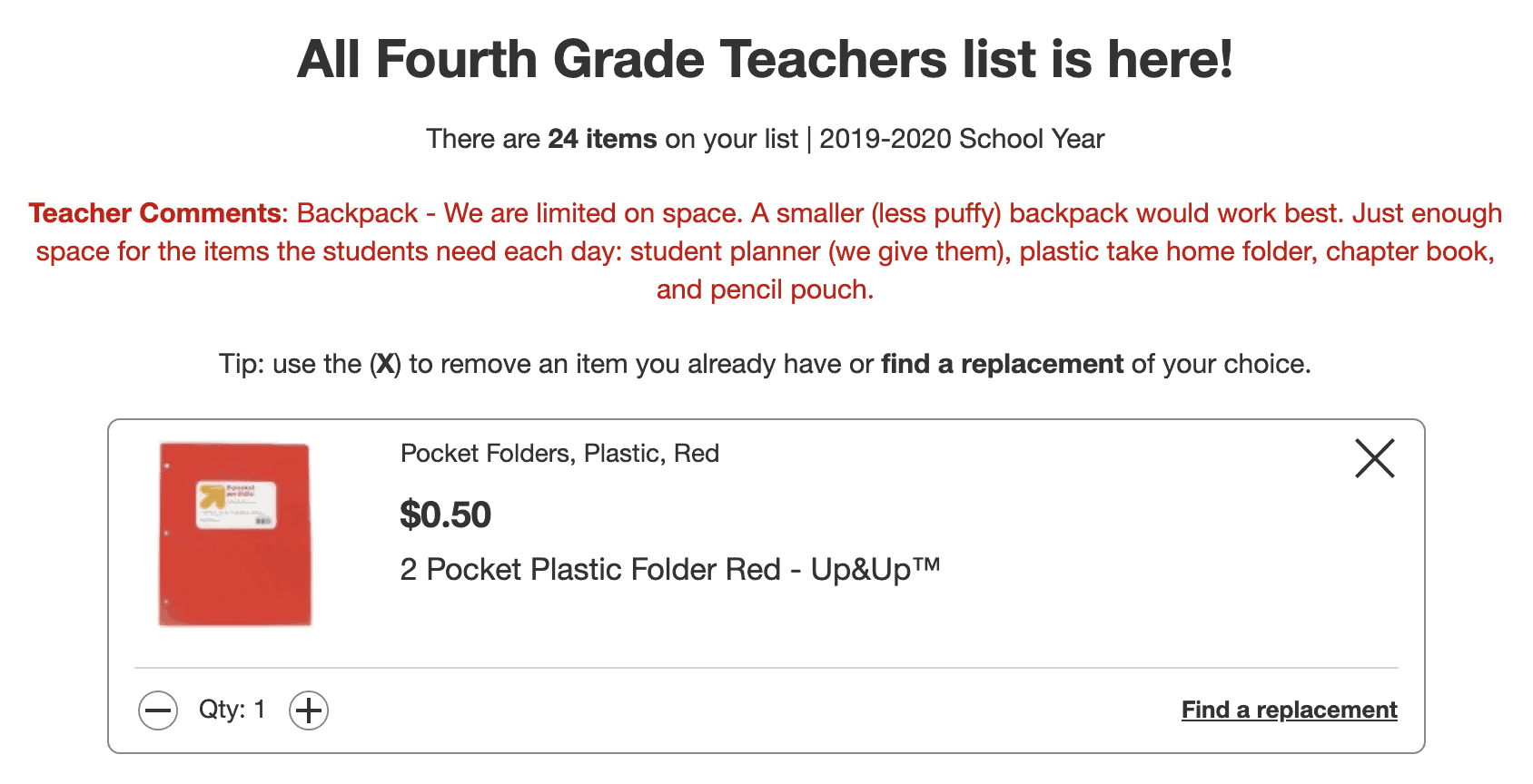 Target School List Assist: Easy Back-to-School Shopping - Jacksonville ...