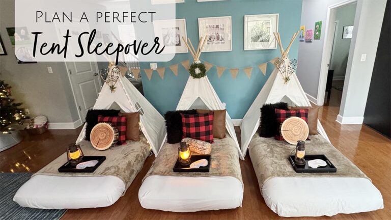 Plan a Perfect Tent Sleepover - Jacksonville Beach Moms